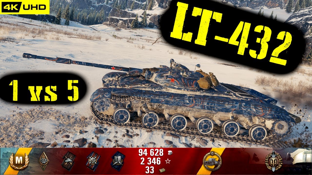 World of Tanks LT-432 Replay - 7 Kills 3.1K DMG(Patch 1.6.1) - YouTube