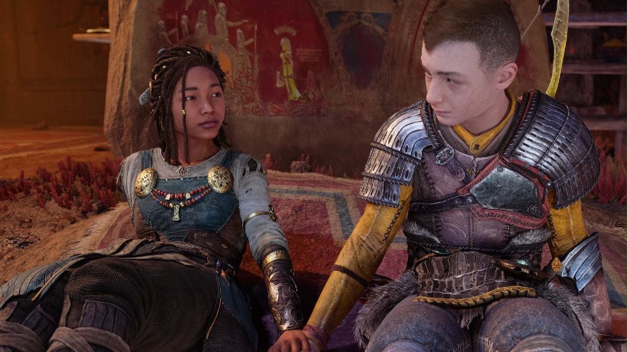 God of War Ragnarok : Atreus and Angrboda is falling in Love with ...