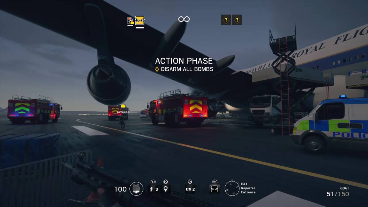 Tom Clancy's Rainbow Six® Siege attacking attempt - YouTube