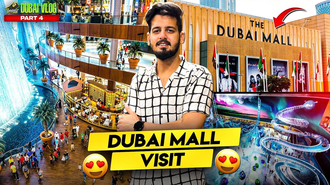 A Visit To Dubai Mall - Daddu Charger - Dubai Vlog 04 - YouTube