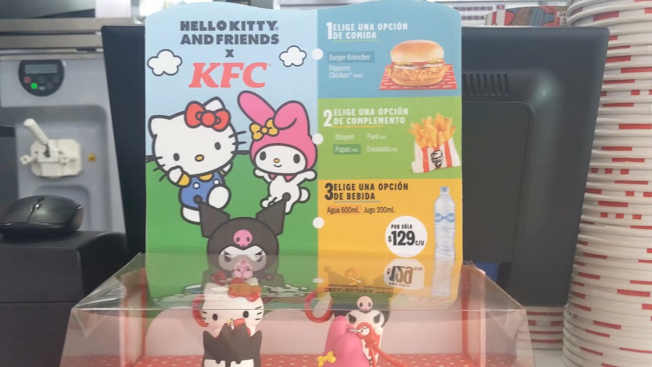 Hello Kitty & Friends Juguetes De KFC Kids Bucket Chicky Pack (Enero ...