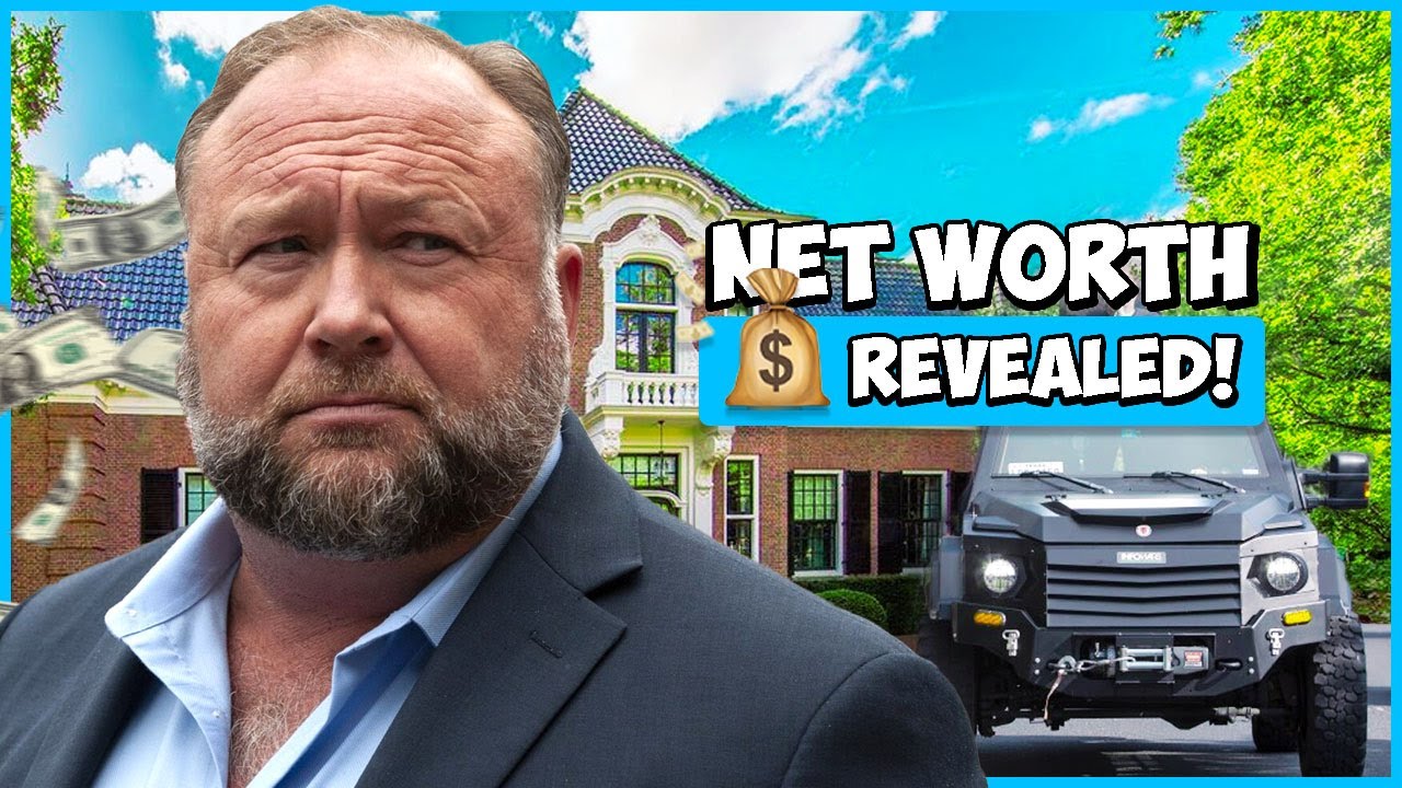 Alex Jones CRAZY Net Worth Revealed ⭐ (2023) - YouTube