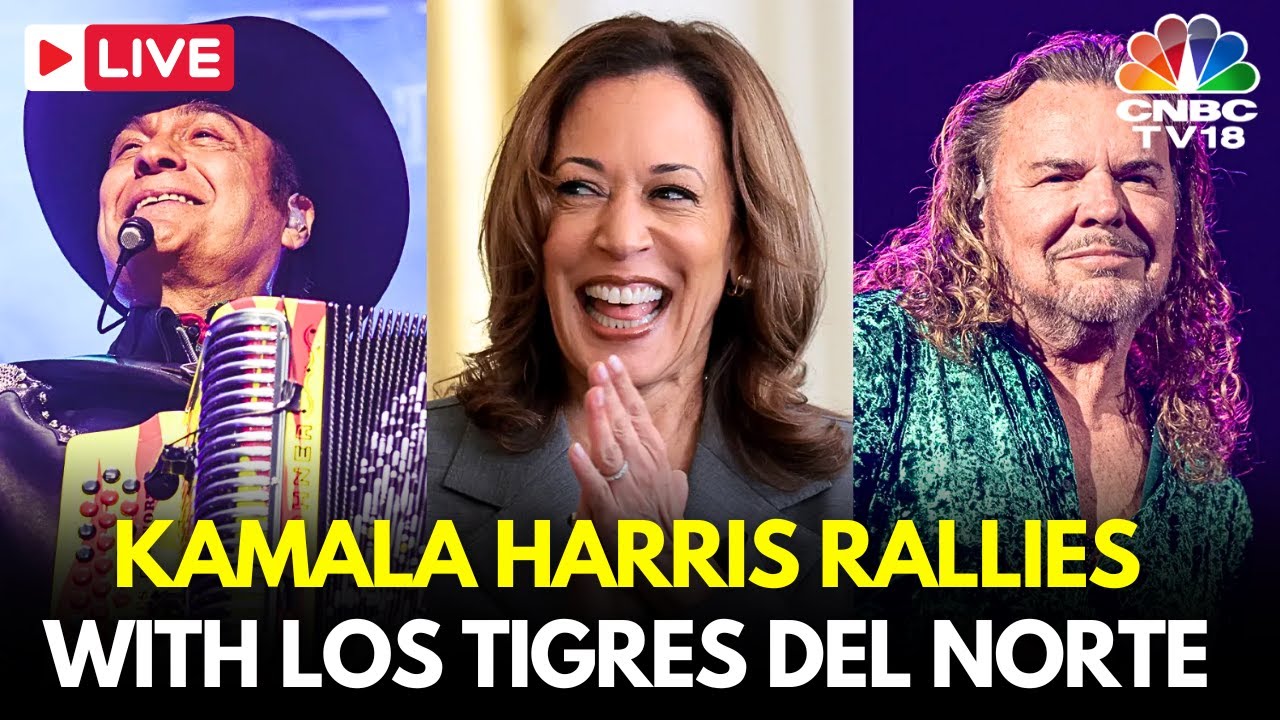 LIVE: Kamala Harris Holds Campaign Rally and Concert with Los Tigres ...