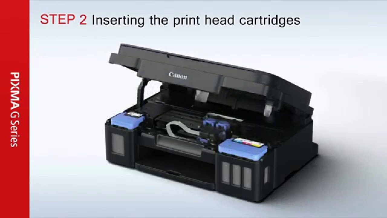 PIXMA G Series Set Up - YouTube