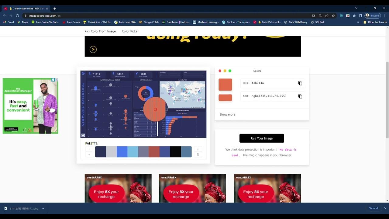Color combination Get colors Color Picker - YouTube