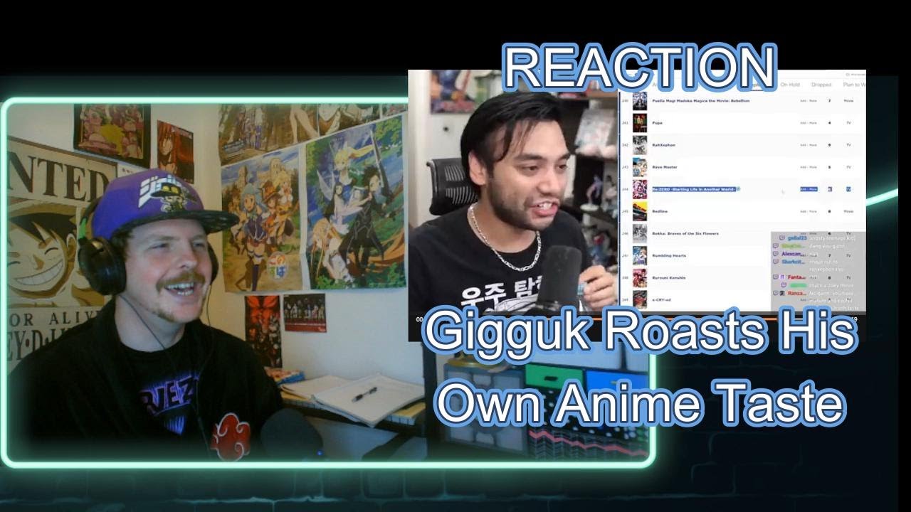 Roasting My Own Taste In Anime REACTION - YouTube