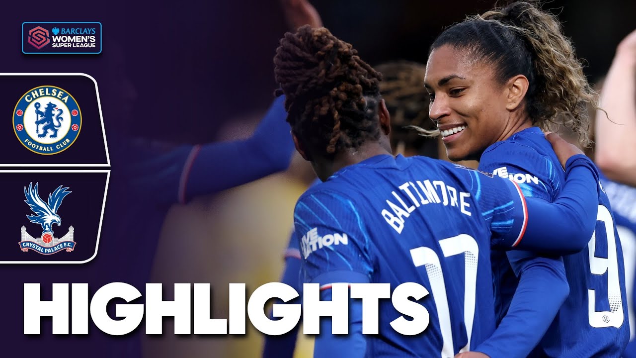 RUTHLESS CHELSEA! 🔥 Dominant Win v Crystal Palace | Highlights ...