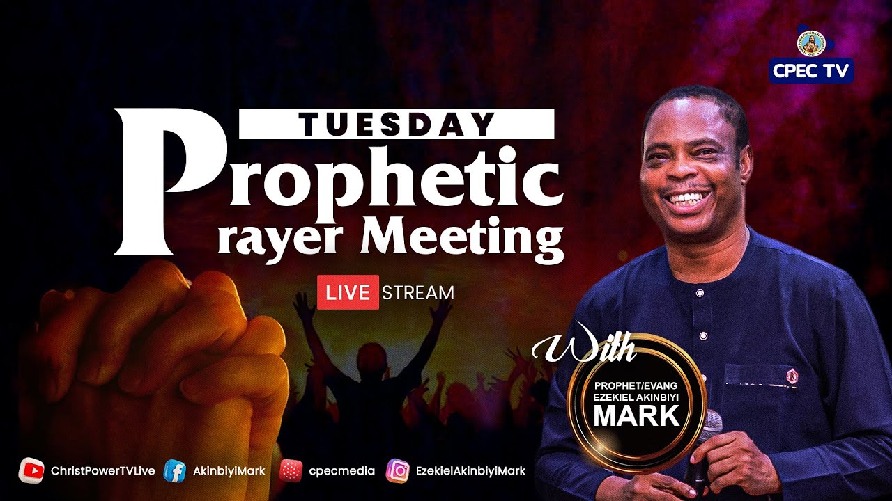 FOURTH TUESDAY OF MAY PROPHETIC PRAYER MEETING (2025) - YouTube