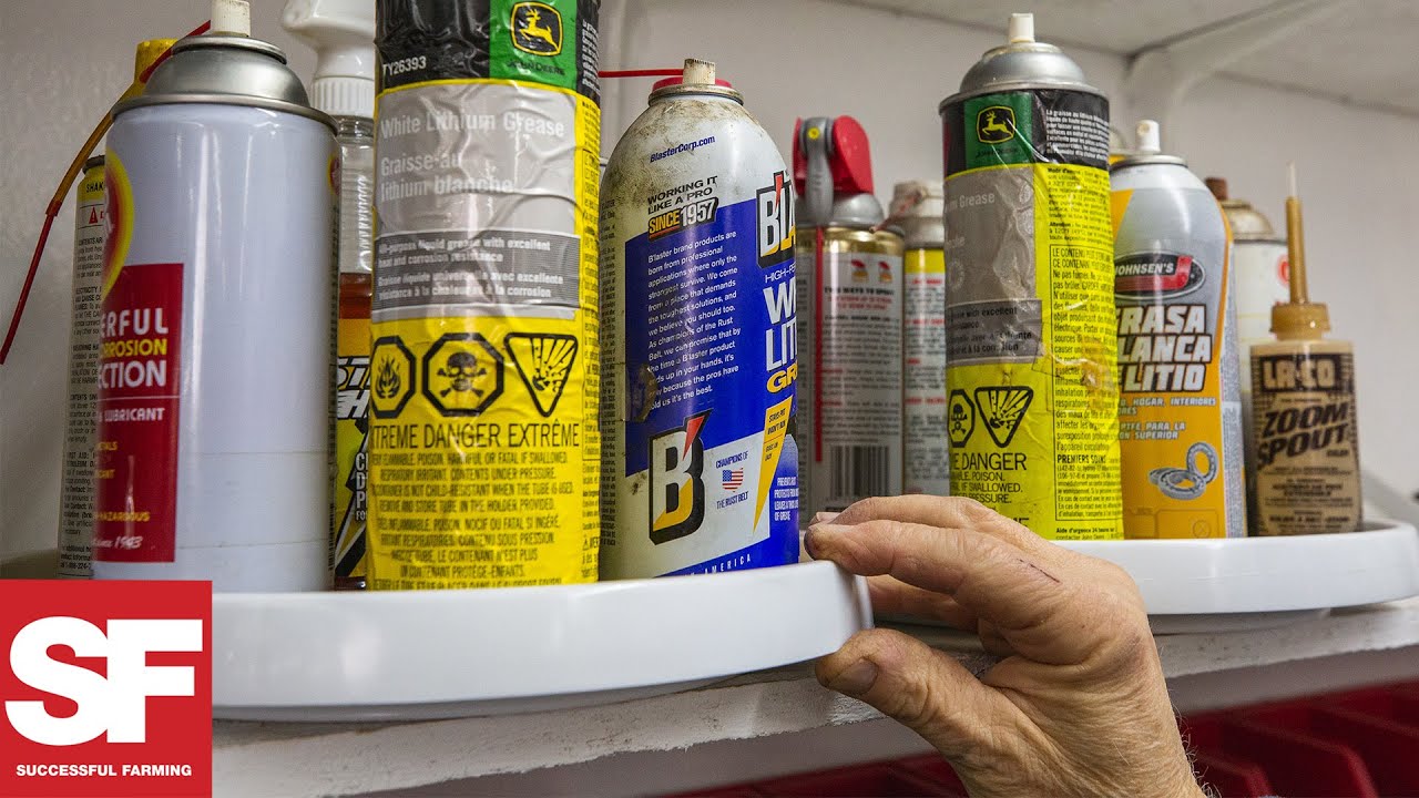How to organize spray cans in your farm shop | Shop Hacks | Successful ...