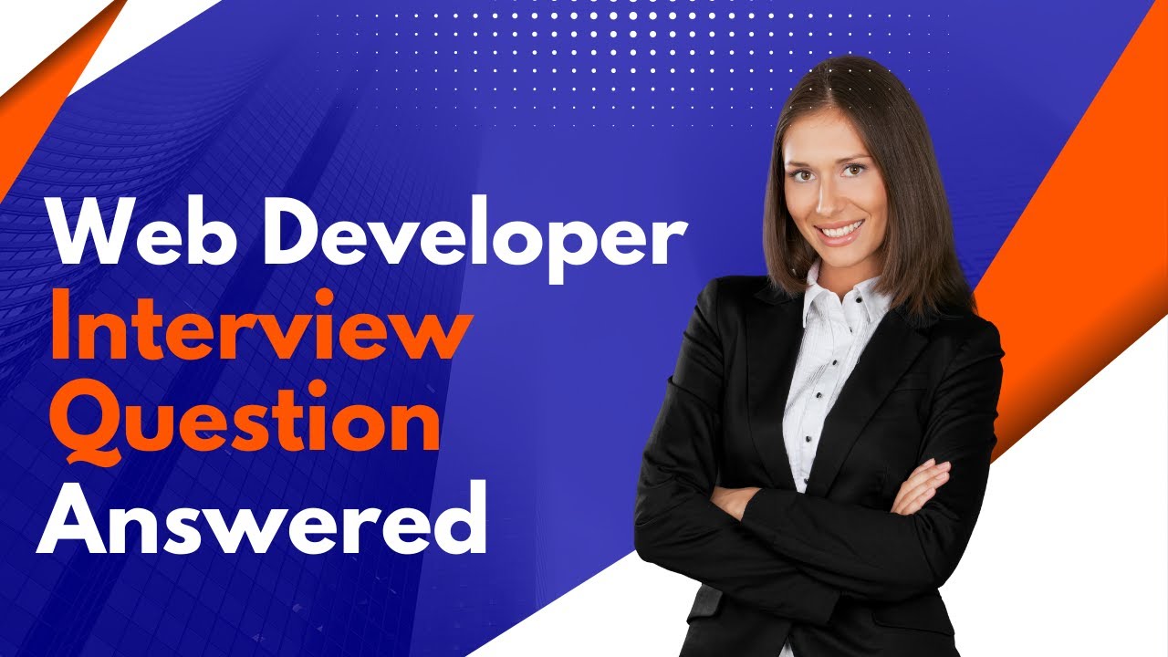 Web Developer: Optimize a Website for Speed - Sample Answer - YouTube