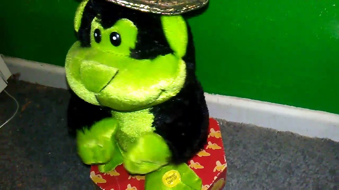 Gemmy moving monkeys mambo - YouTube