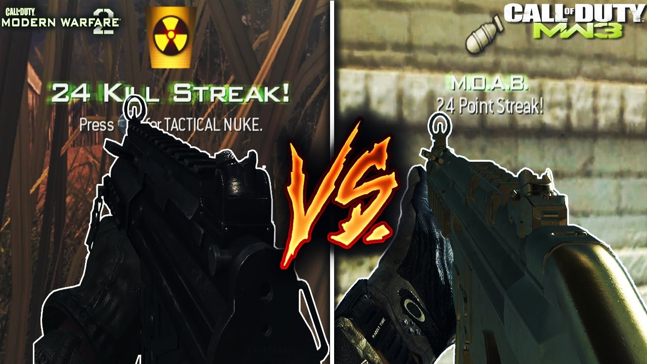 MW2 MP5K "Tactical Nuke" Vs. MW3 MP5 "M.O.A.B"! Which Is Better?! Call ...