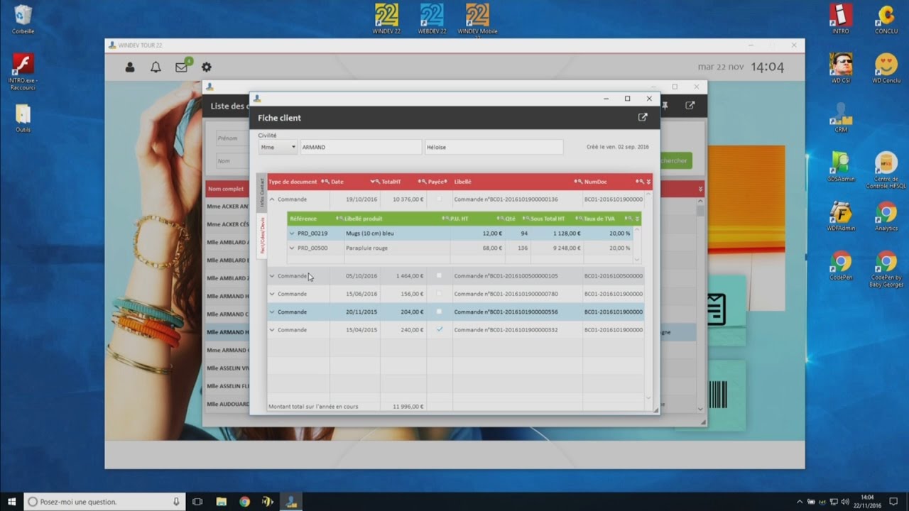 6 nouveautés du champ table de WINDEV 22 - YouTube