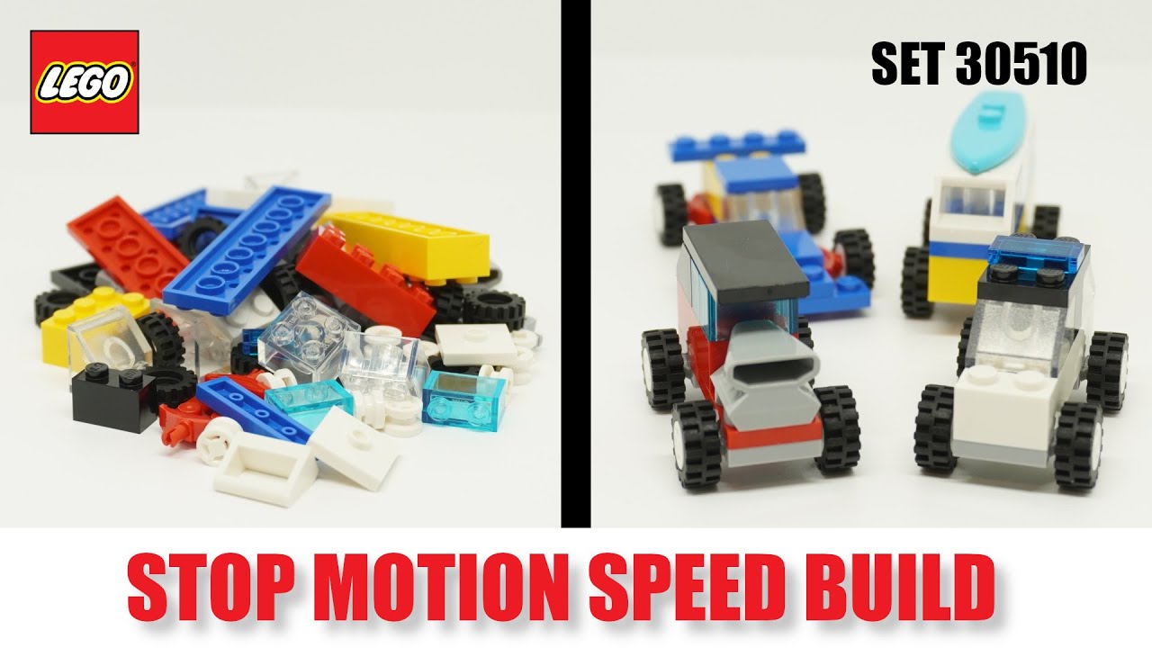 How to build LEGO® 30510 | 90 Years of Cars (2022) | Stop Motion - YouTube