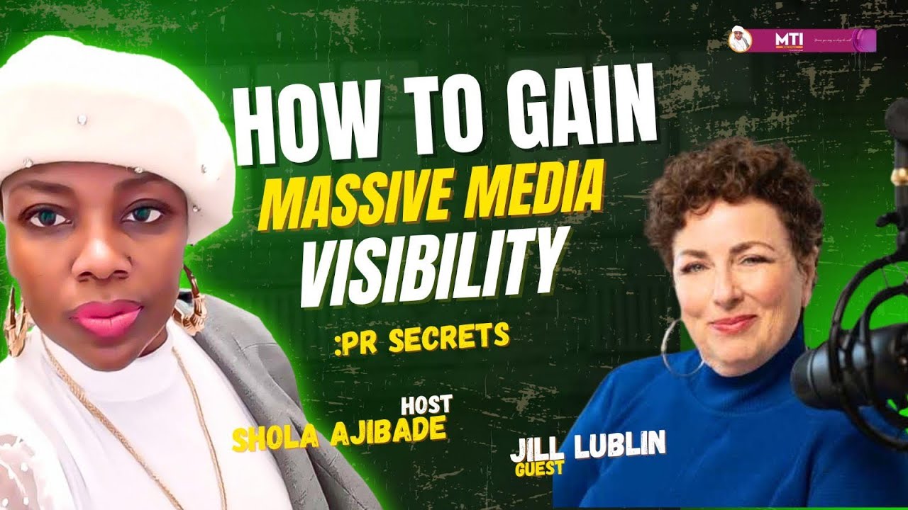 How to Gain Massive Media Visibility: PR Secrets with Jill Lublin - YouTube