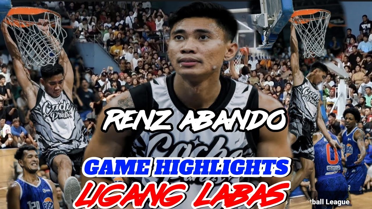 RENZ ABANDO GAME HIGHLIGHTS - YouTube