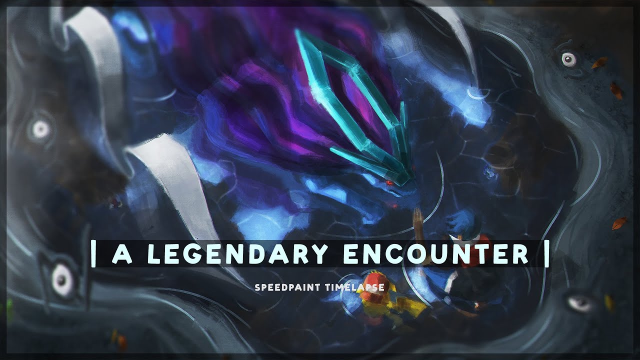 A Legendary Encounter | Pokemon [Speedpaint Timelapse] - YouTube