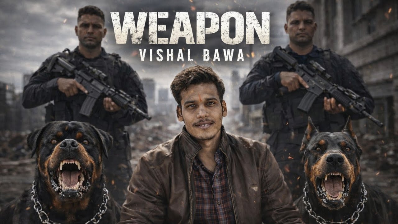 Weapon - Vishal Bawa New Hindi Rap Song 2023 @Vishalbawamusic - YouTube