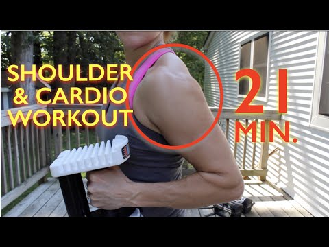 Boulder Shoulder Workout + Cardio Intervals - YouTube