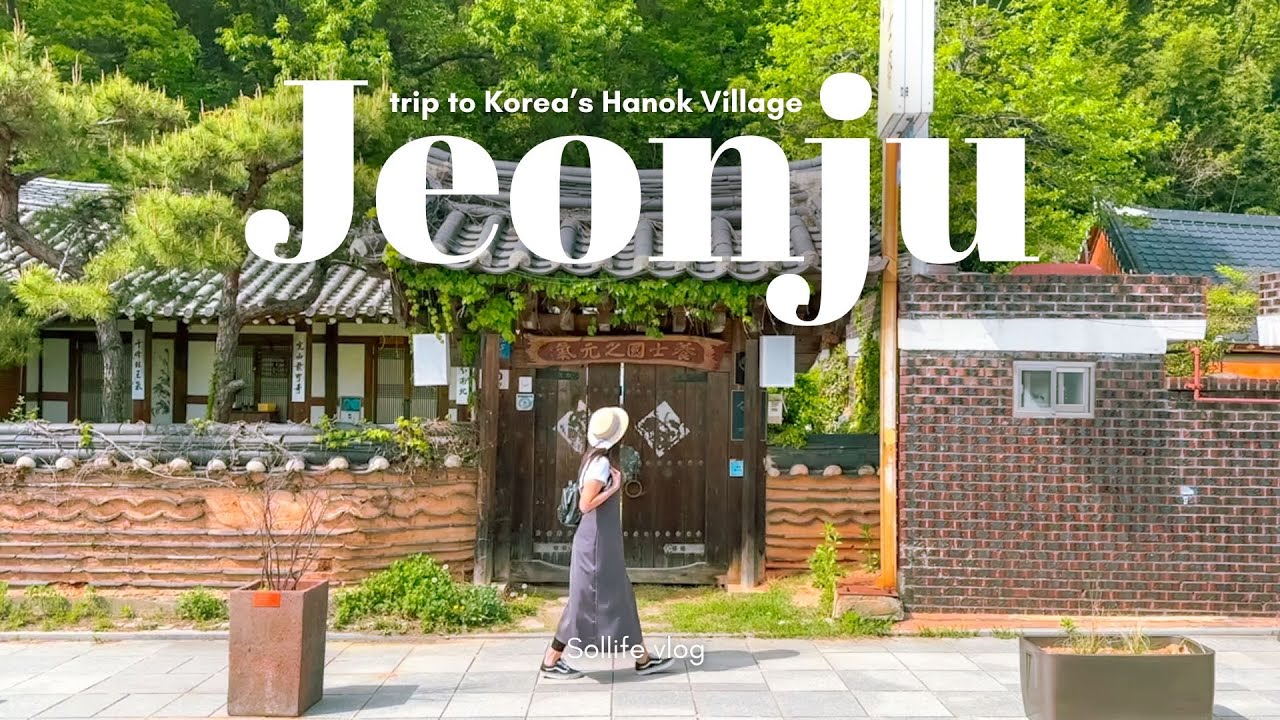 How to spend 2 days in Jeonju - Spring trip, Hanok Village, cafes ...
