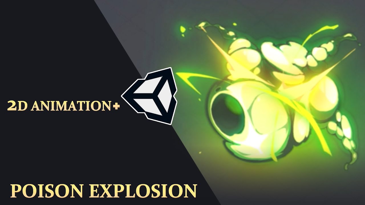 2D VFX animation of a poisonous explosion - YouTube