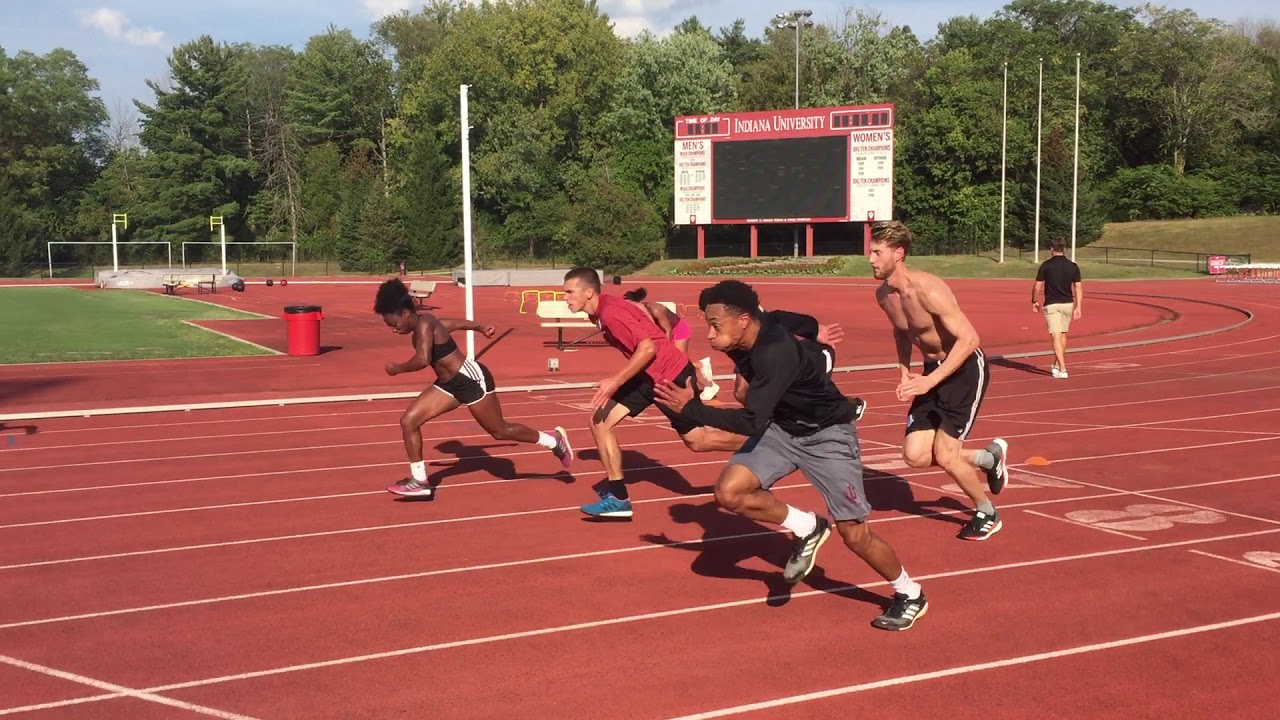 Dominic - 30m Sprint (Post-Bullet Belt use) - YouTube