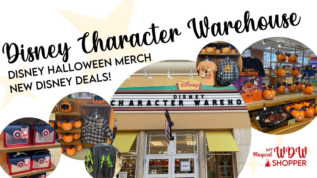Disney Character Warehouse NEW MERCHANDISE DEALS / Halloween ...