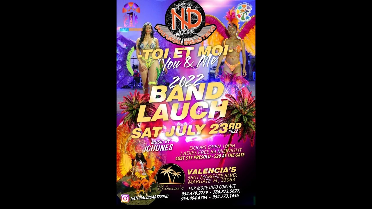 NATURAL DISASTERS 2022 BAND LAUNCH PRESENTS - TOI ETMOI - YouTube