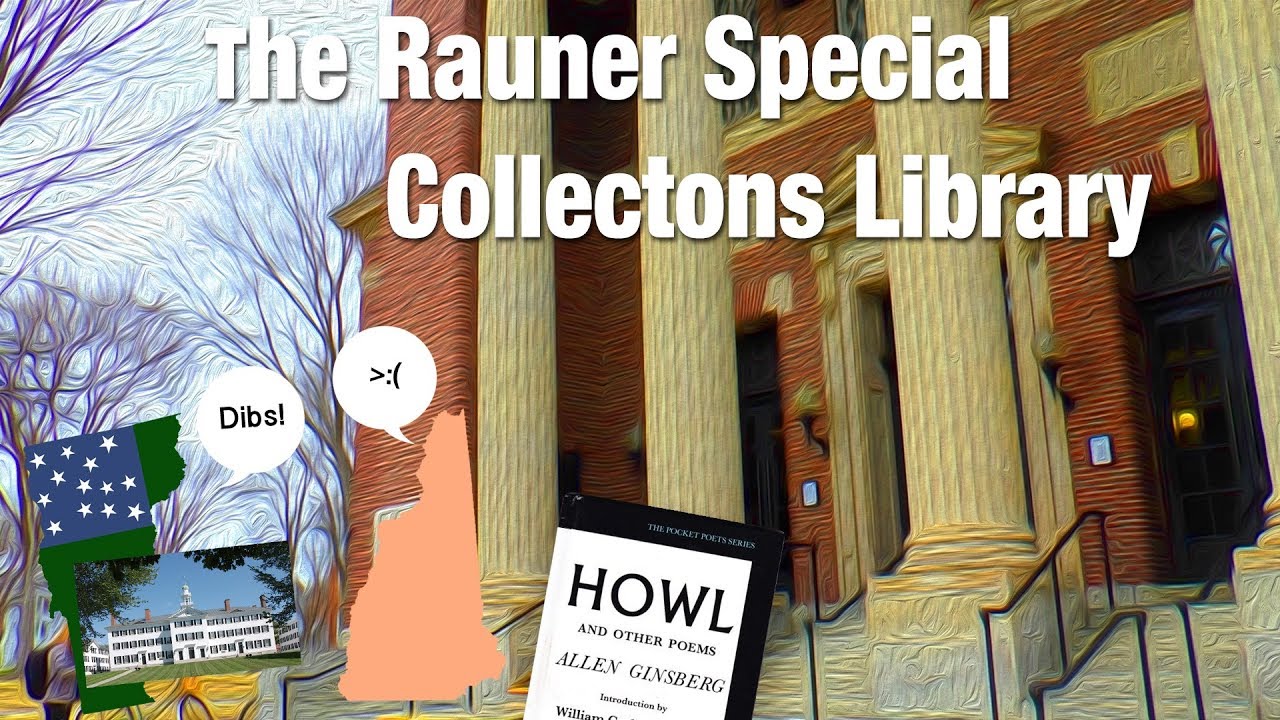 Rauner Special Collections Library- First Edition of Howl & The First ...
