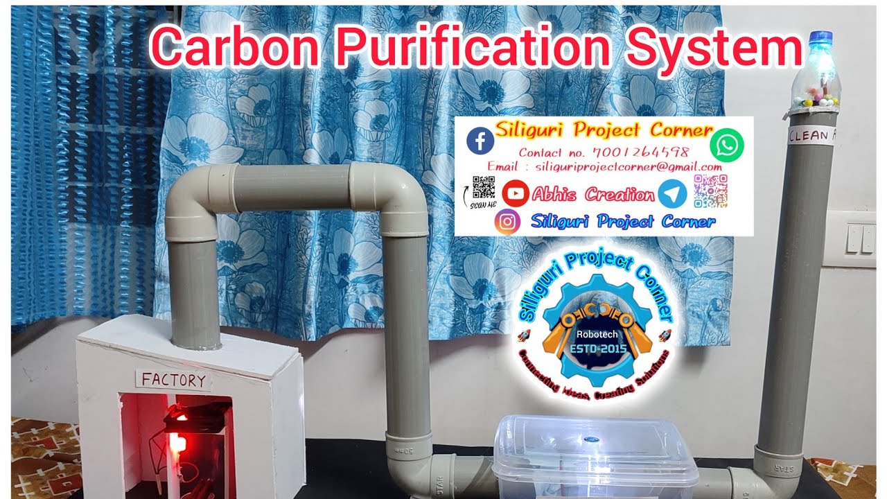Air Pollution Absorber Device / CO2 absorber#scienceproject # ...