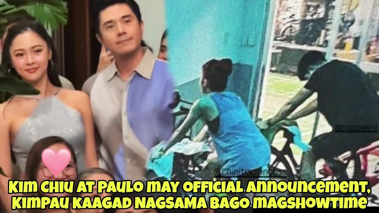 KIM PAU MAY ANNOUNCEMENT, KIM AT PAU KAAGAD NAGSAMA BAGO MAGPUNTA S ...