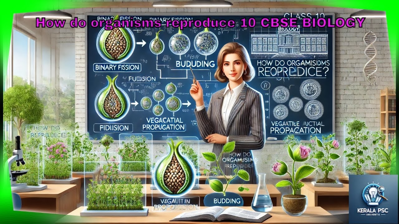 How Do Organisms Reproduce? | Class 10 CBSE Biology | Detailed Study ...