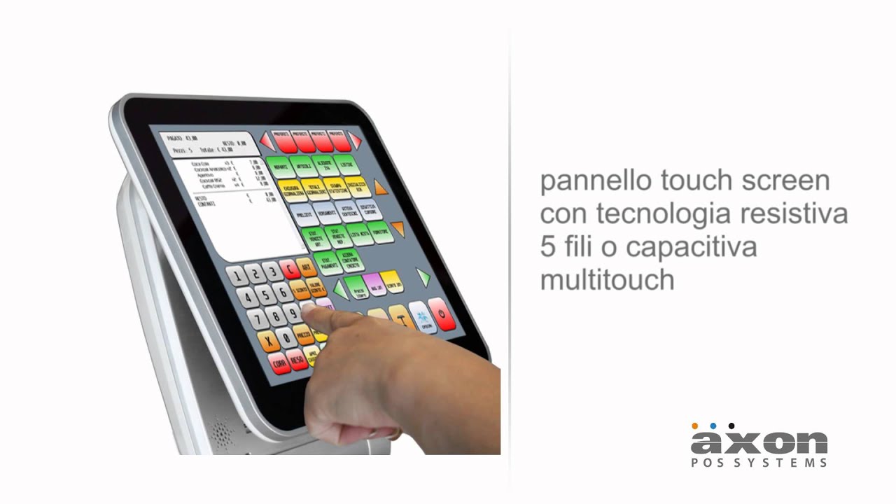 Axon POS serie 2500 - YouTube