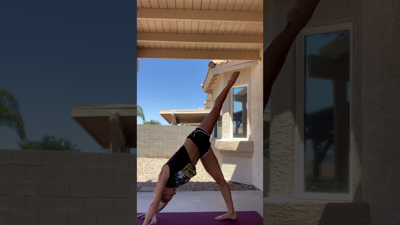 Cheer stretches - YouTube