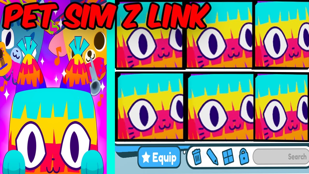 🦄NEW Huge Pinata Evolution Event🦄New Pet Simulator Z Link! (Free Admin ...