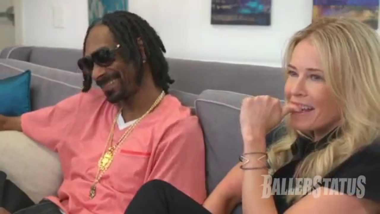 Funny! Chelsea Handler smokes weed with Snoop Dogg, snacks on dog food ...