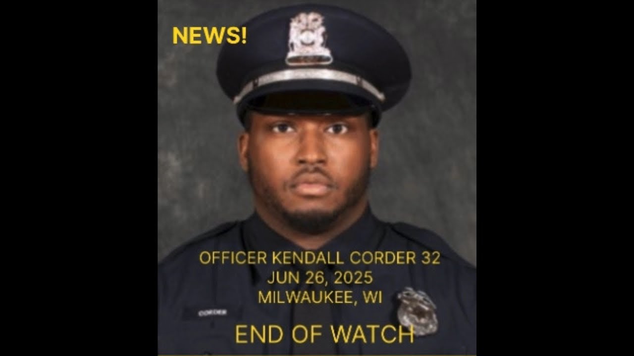 OFFICER KENDALL CORDER 32 SHOT KILLED DIED AT HOSPITAL ON JUN 26, 2025 ...
