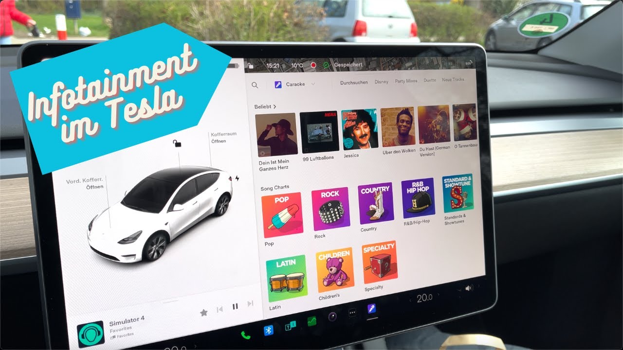 Meinung zu: Entertainment / Infotainment im Tesla Model Y SR (2023 ...