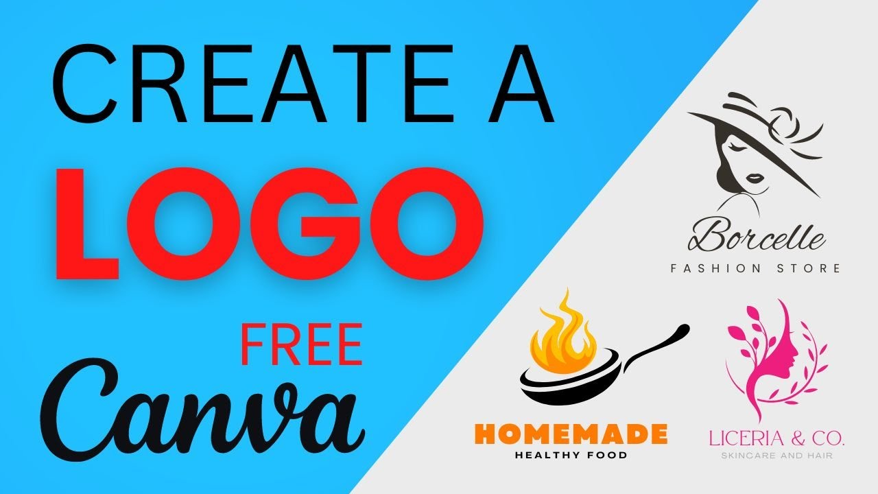 How to Create a Professional Logo with a Free Canva Account - YouTube