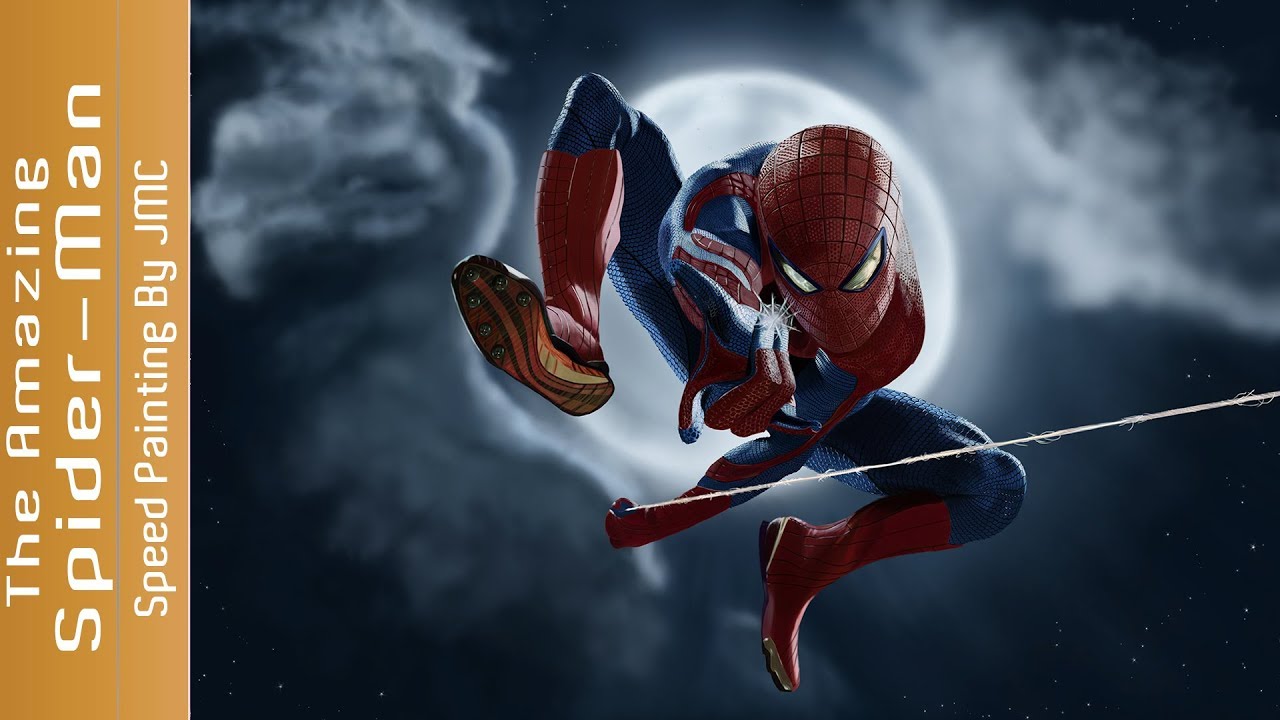 The Amazing Spider-Man - Speed Painting By JMC - YouTube