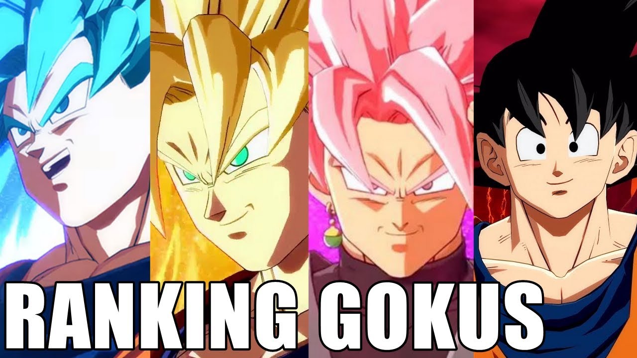 Ranking the Gokus from Best to Worst!!!!! Which Goku Is Strongest ...