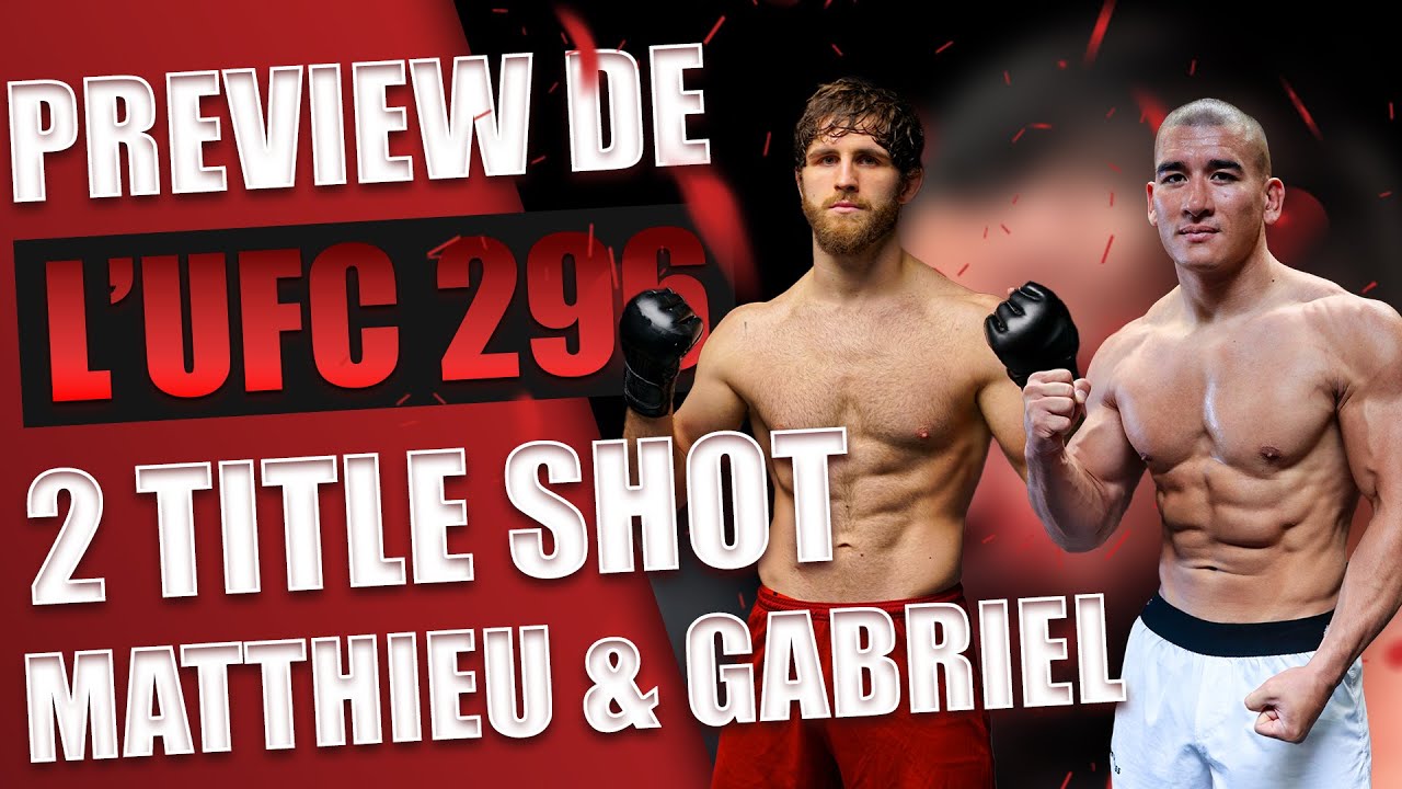 UFC 296 : 2 TITLE SHOT - Rediff Live - YouTube