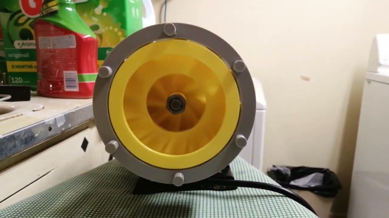 3d printed 8/12 Port siren - YouTube