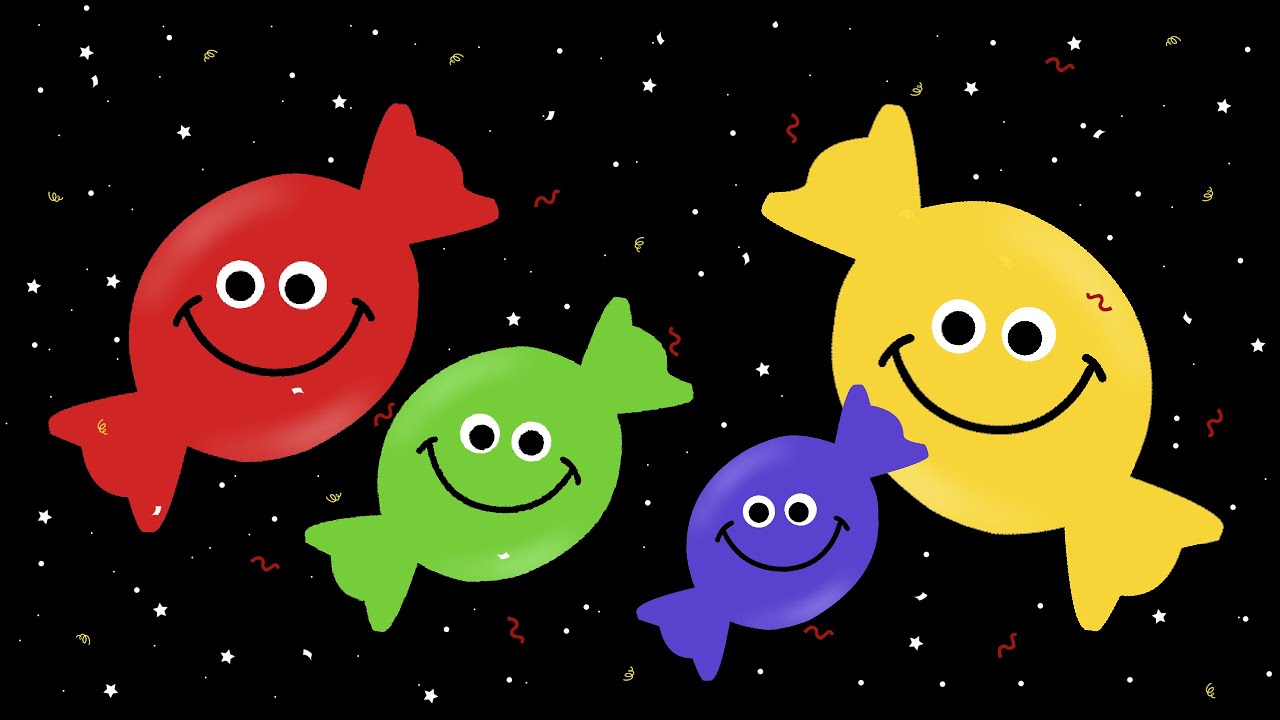 Mesmerizing Colors for Baby's Visual Development. Candy on Tour 🍭🍬🍡 ...