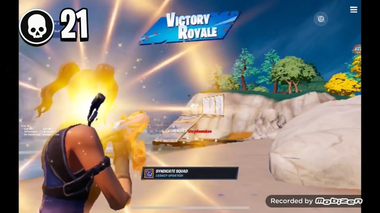 21 Kill Solo Squad Fortnite Mobile Gameplay Youtube