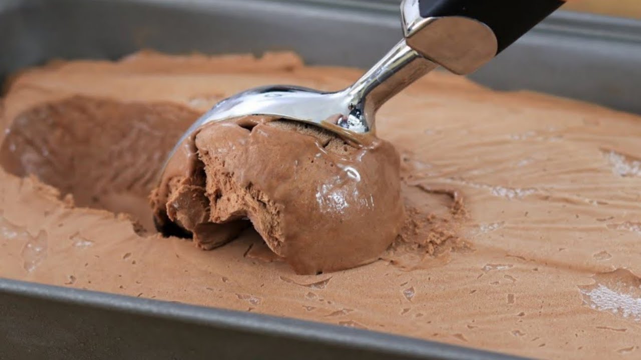 3 ingredients Chocolate Ice Cream |No Egg,No Machine Chocolate Ice ...