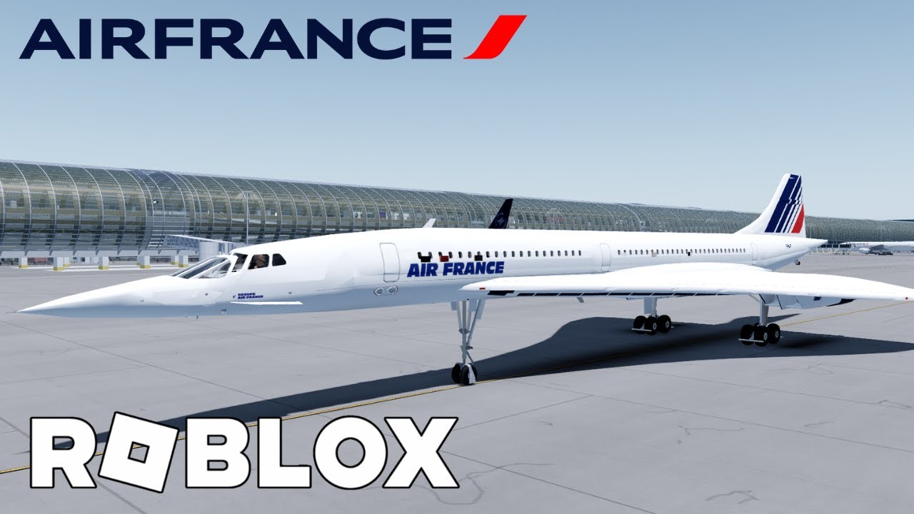 Reviewing Air France Concorde Flight | Roblox Air France - YouTube