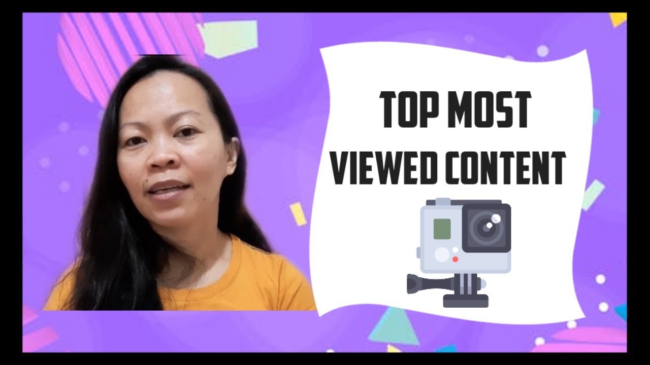 TOP MOST VIEWED CONTENT - YouTube