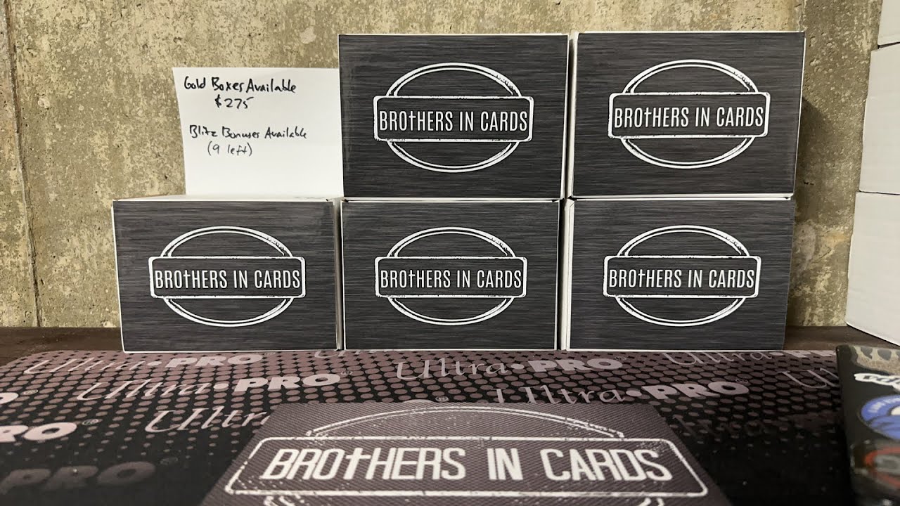Brothers In Cards is going live! - YouTube