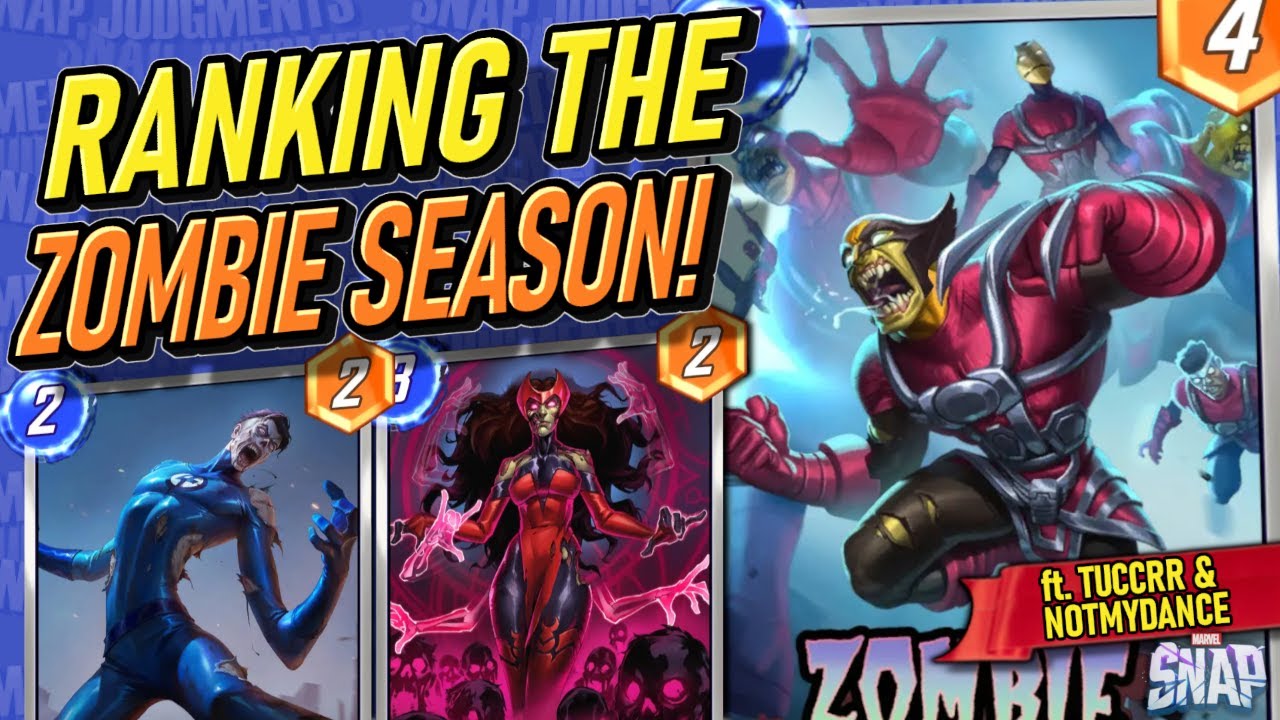 Let's Rank EVERY Marvel Zombies Card in Marvel Snap - YouTube